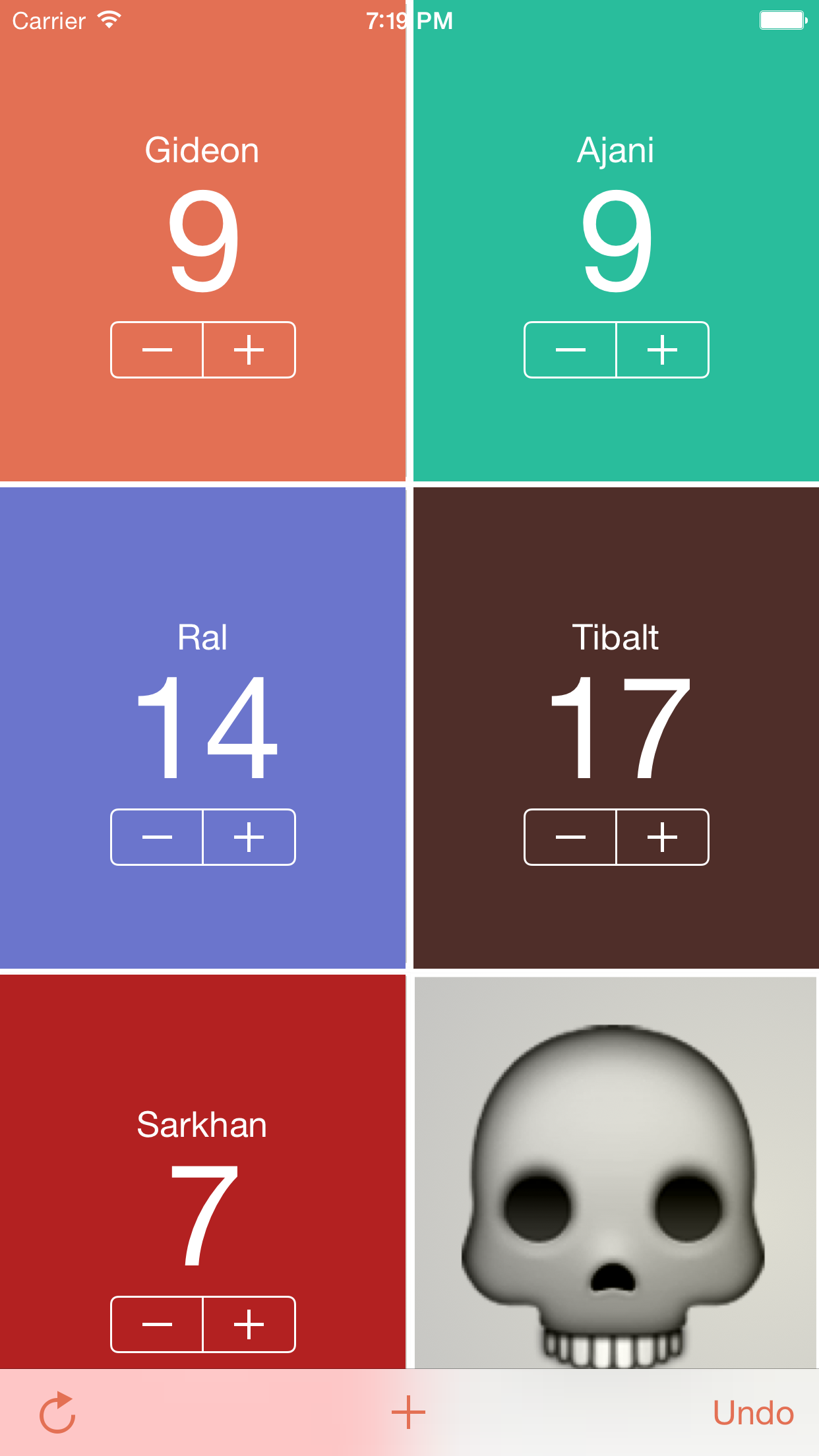 ScoreCard - Life Counter for Magic: The Gathering